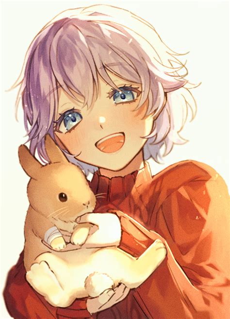 Safebooru 1boy Androgynous Blue Eyes Blush Collared Shirt Epel