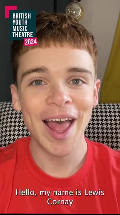 British Youth Music Theatre On Linkedin Thank You To Lewis Cornay For Supporting Our Access To