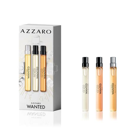 Set De Perfume Azzaro The Most Wanted Para Hombre 3 Tamaños De Viaje