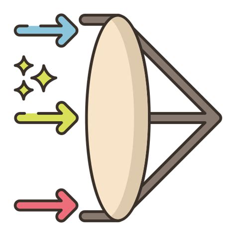 Convex Science Laboratory Equipment Physics Lesson Academic Icon Download On Iconfinder