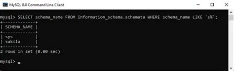Mysql Mostrarlistar Bases De Datos Tutorial De Mysql