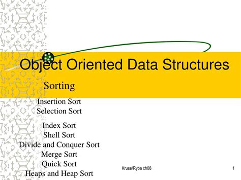 Ppt Object Oriented Data Structures Powerpoint Presentation Free Download Id6080485