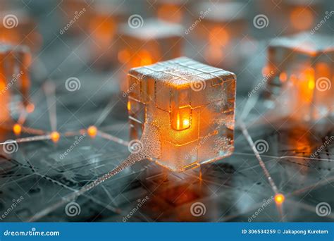 A Data Network Of Cube Connected A Small Neural Network Stock