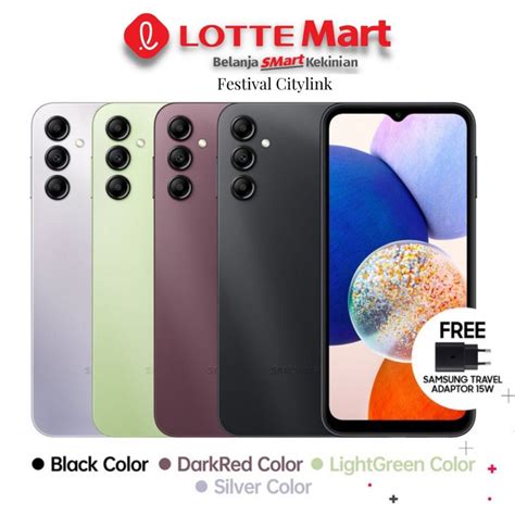 Jual Samsung A14 5g 4g Ram 4 128gb Atau 6 128gb Produk Original Garansi Resmi 1 Tahun Dari