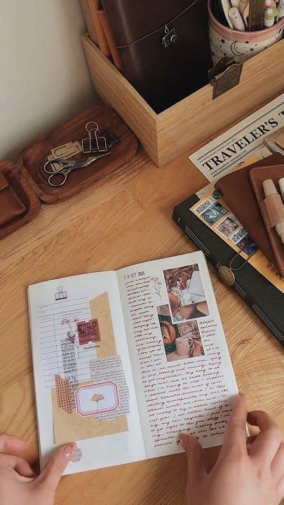 Journaling Got Me Through Some Tough Times 🤎 Travelers Notebook Setup