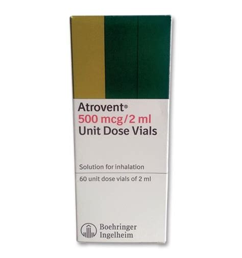 Atrovent Nebuliser