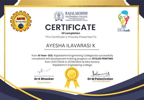 Ayesha Ilavarasi On Linkedin Iot 3dprinting Skilldevelopment Futuretech