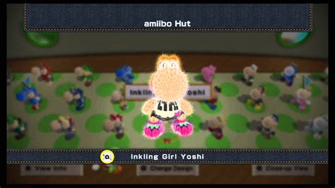 Yoshis Woolly World All Amiibo Skins July 2015 Youtube