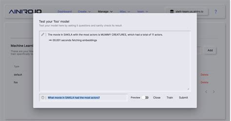 Connect ChatGPT To Your SQL Database AINIRO IO