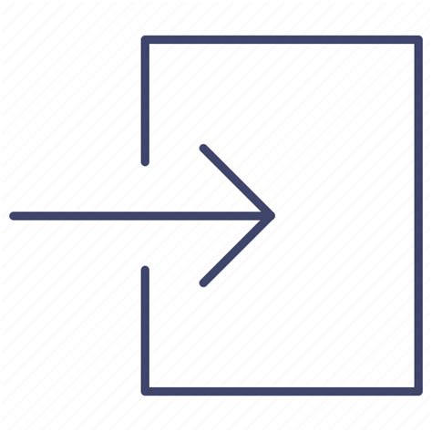 Enter Arrow Input In Icon Download On Iconfinder