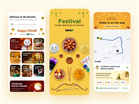 Festive Designs Blinkit Mobile Application By Gaurav Jamini On Dribbble