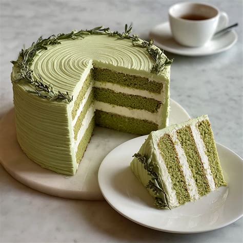 Matcha Layer Cake Recipe 1