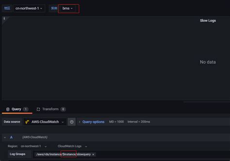 No Option “log Groups” In Template Variable “query Type” With Data