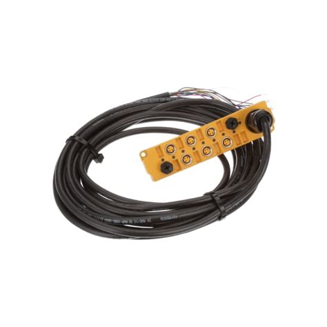 Turck Vb 803m 5 J Boxes Multibox 8 Port Thread 3 A Port 3a 10x24 Awg Top Integ Cable No Led