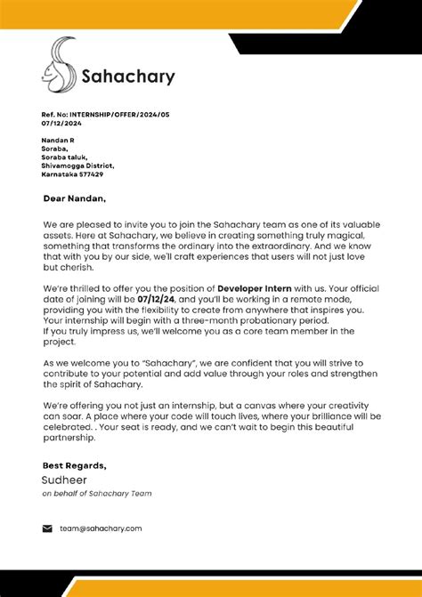 Nandan R On Linkedin Developerinternship Softwaredevelopment Learningandgrowing Gratitude