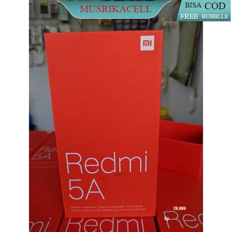 Jual KOTAK DUS BOX DUSBUK WADAH TEMPAT KARDUS XIAOMI A TAM RESMI ORIGINAL ASLI BAWAAN BONUS SIM