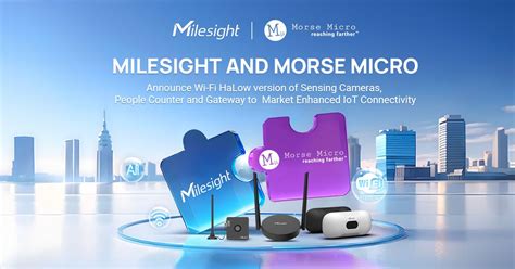check out these amazing wi fi halow iiot products by milesight iot