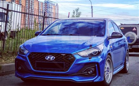 Бампер Хендай Солярис 2 / Hyundai Solaris II - ГОС-Тюнинг