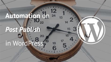 Automation On Post Publish In Wordpress Igor Benić