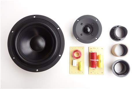 2 Way Bookshelf Speaker Kit Matched Parts To Build A High End 6 5 Inch 2 Way Bookshelf Speaker