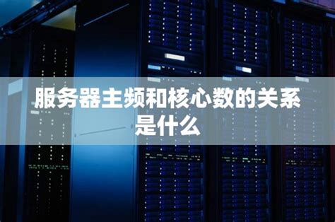 服务器主频和核心数的关系是什么 A5互联