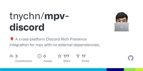 github tnychn mpv discord 🎈 a cross platform discord rich presence