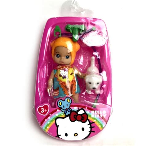 Кукла хелло китти с ванночкой и питомцем 12 см Карапуз — купить по лучшей цене в Москве — отзывы