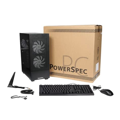 Powerspec G722 Gaming Pc Amd Ryzen 7 7800x3d 4 2ghz Processor Nvidia