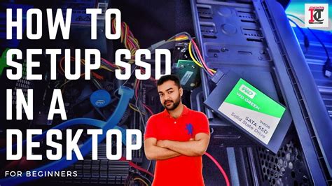 How to Setup a SATA SSD in a Desktop | How to Install SSD in a PC | SSD ...