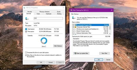 running disk cleanup tool in command line in windows 10