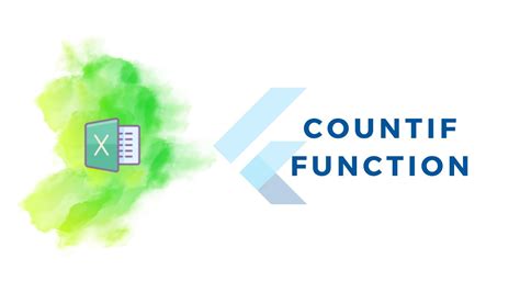 Ms Excel Countif Function Youtube