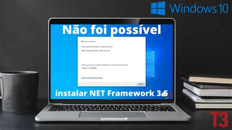 Não é possível instalar NET Framework Erro X F YouTube