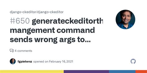Generateckeditorthumbnails Mangement Command Sends Wrong Args To Create
