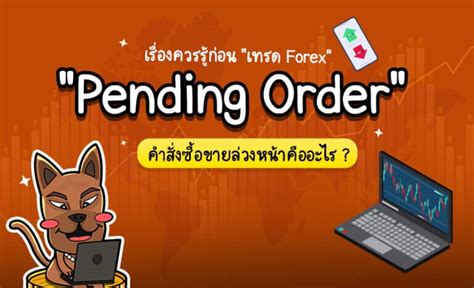 Pending Order คออะไร ใชยงไง เทรด Forex หามพลาด