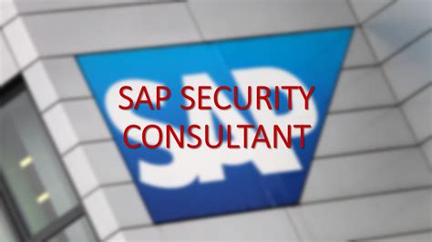 Sap Security Consultant Red Tic