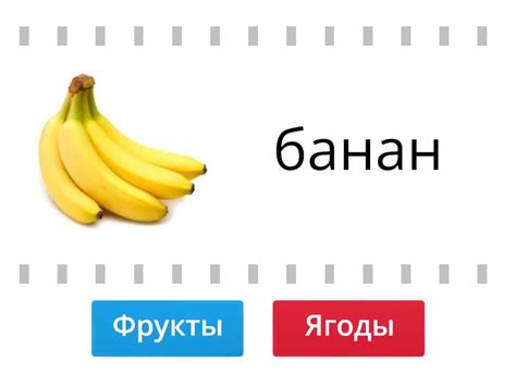 Фрукты и ягоды Выбери правильно True Or False