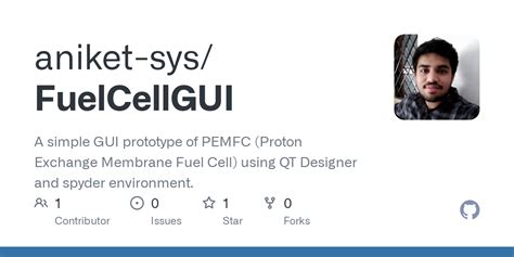 Github Aniket Sys Fuelcellgui A Simple Gui Prototype Of Pemfc Proton Exchange Membrane Fuel