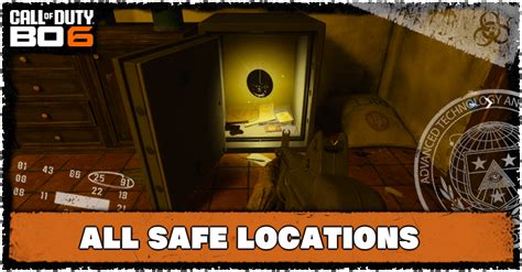 All Campaign Safe Locations And Codes Call Of Duty Black Ops 6 BO6 Game8