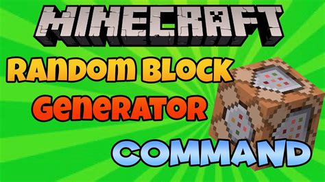 Minecraft Block Creator