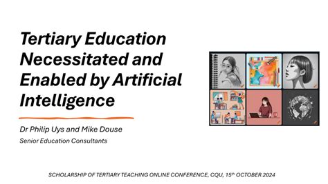 Pdf Tertiary Education Necessitated And Enabled By Artificial Intelligence