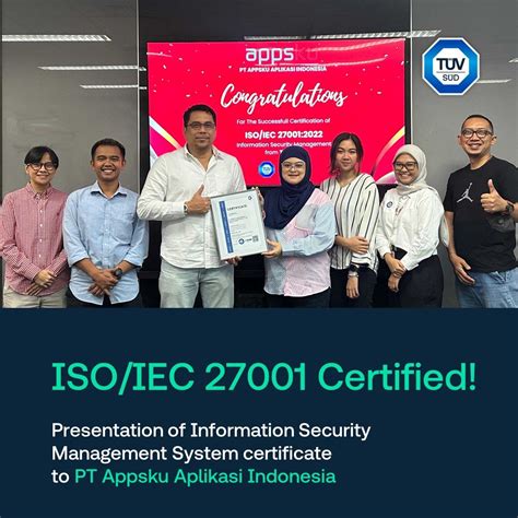tÜv sÜd on linkedin iso27001 tuvsud indonesia informationsecurity
