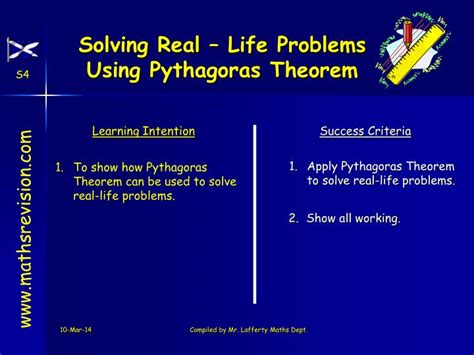 PPT Pythagoras Theorem PowerPoint Presentation ID