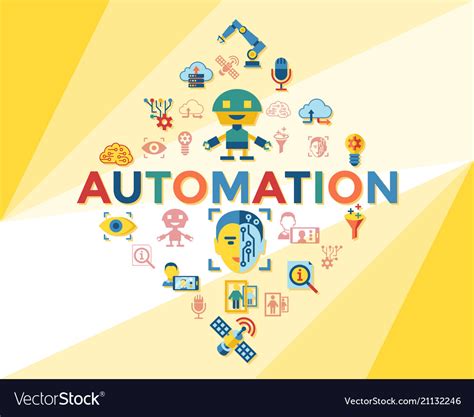 Digital Machine Learning Royalty Free Vector Image