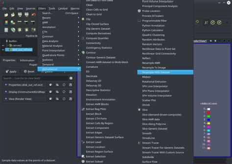 Dataset Resampling Filters