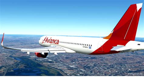 A32nx Avianca Costa Rica A320neo N966av For Microsoft Flight