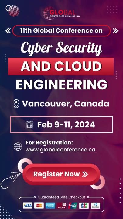 Global Conference Alliance Inc On Linkedin Gccsce Cybersecurity Cloudengineering