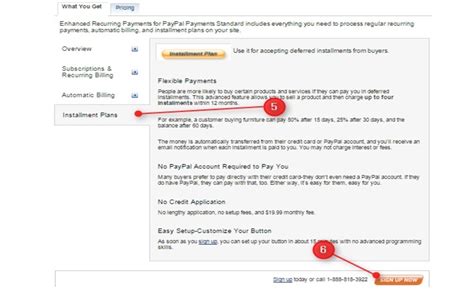 paypal recurring payments for installment plan in php formget