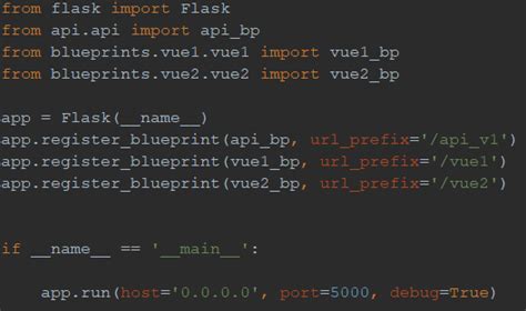 Question And Discussion On Combination Of Flask And Vuejs Rflask
