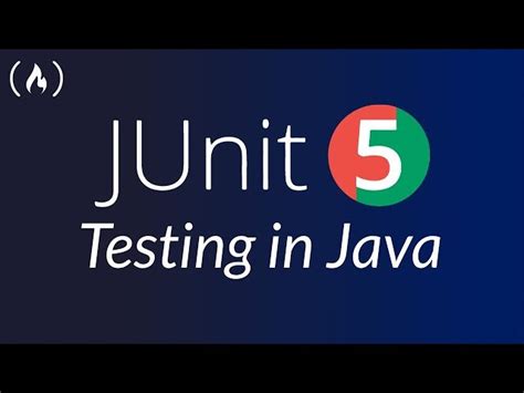 Free Video Java Testing Junit 5 Crash Course From Freecodecamp