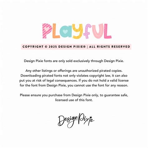 Playful Font Fun Pattern Decorative Typeface Design Pixie